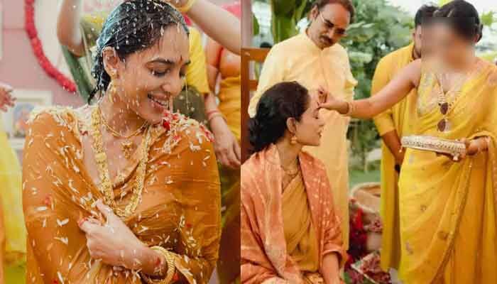 Shobhitha Dulipala: శోభిత ప్రీ వెడ్డింగ్ వేడుకల్లో సమంత సందడి.. ఫొటోలు ...
