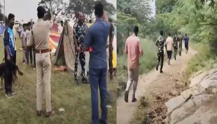 నాటు తుపాకీతో కాల్పులు: సీన్ రీ కన్‌స్ట్రక్షన్ చేసిన పోలీసులు | Police ...