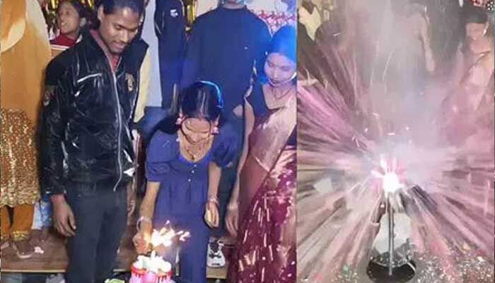 Viral video: రీల్స్ కోసం బర్త్ డే కేక్‌లో బాంబు.. ఆ తర్వాత ఏమైందంటే?