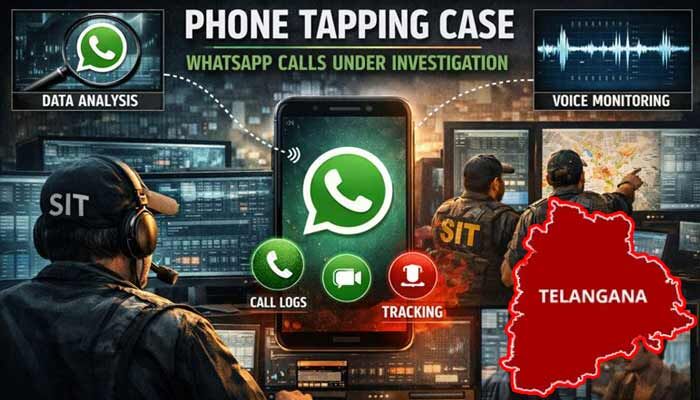 Phone tapping case: వాట్సాప్ కాల్స్‌పై సిట్ ఫోకస్! ఫోన్ ట్యాపింగ్ ...