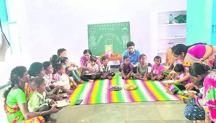 ప్రభుత్వ పాఠశాలల్లో ప్రీ ప్రైమరీ ప్రారంభం